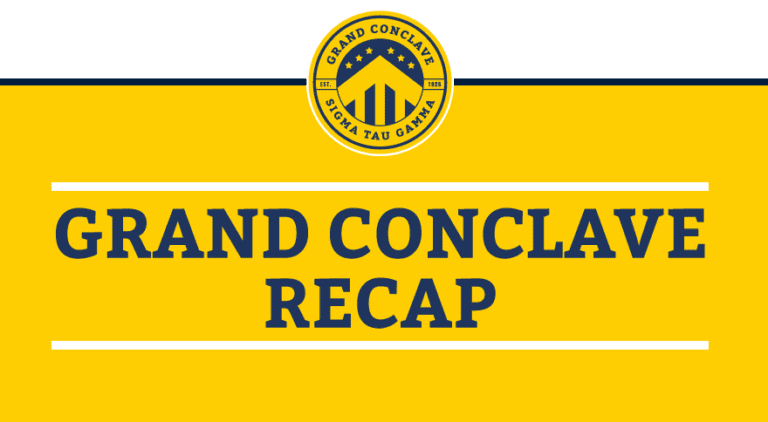 2018 Grand Conclave Phoenix Recap | Sigma Tau Gamma Fraternity