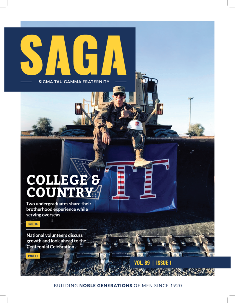 SAGA Magazine - Sigma Tau Gamma | Sigma Tau Gamma Fraternity